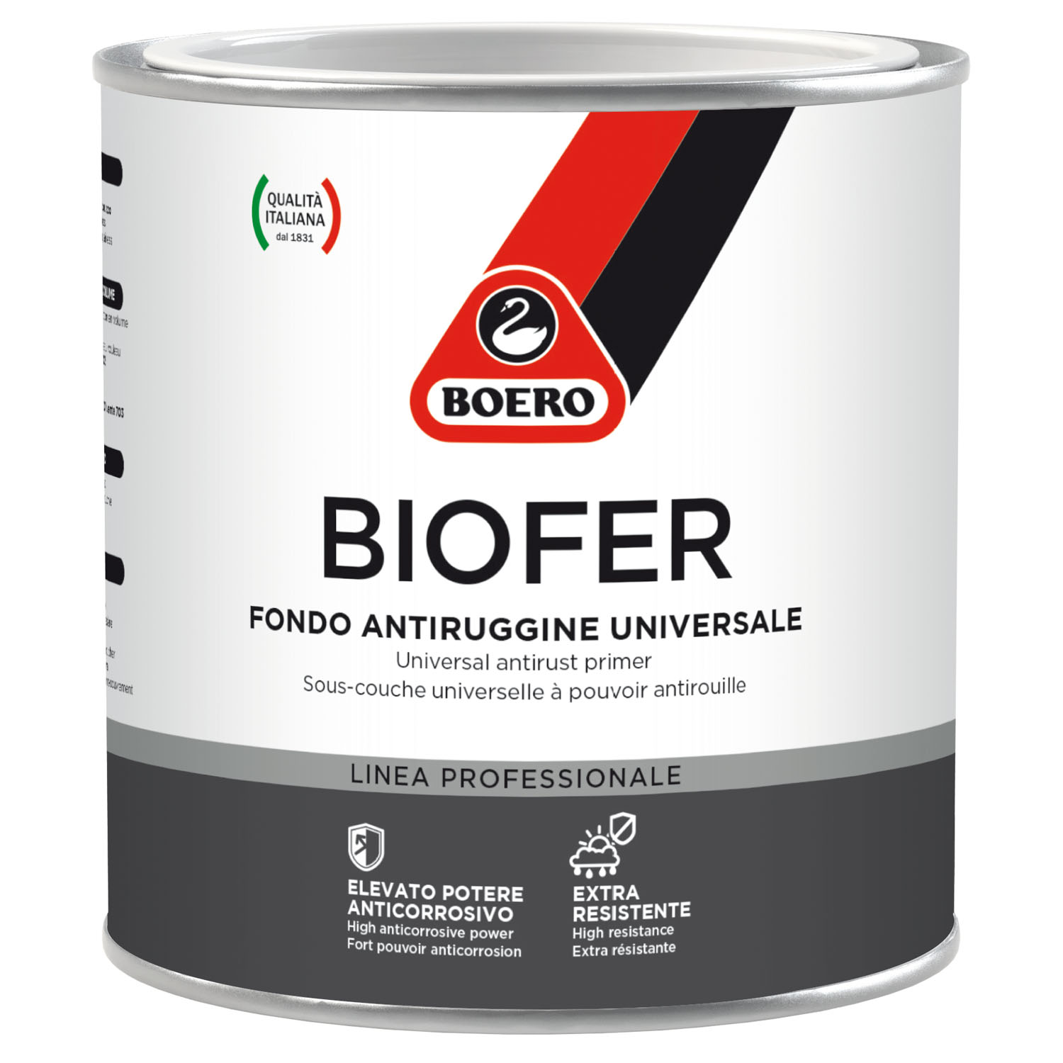 Fondo anticorrosivo Biofer di Boero, per supporti difficili