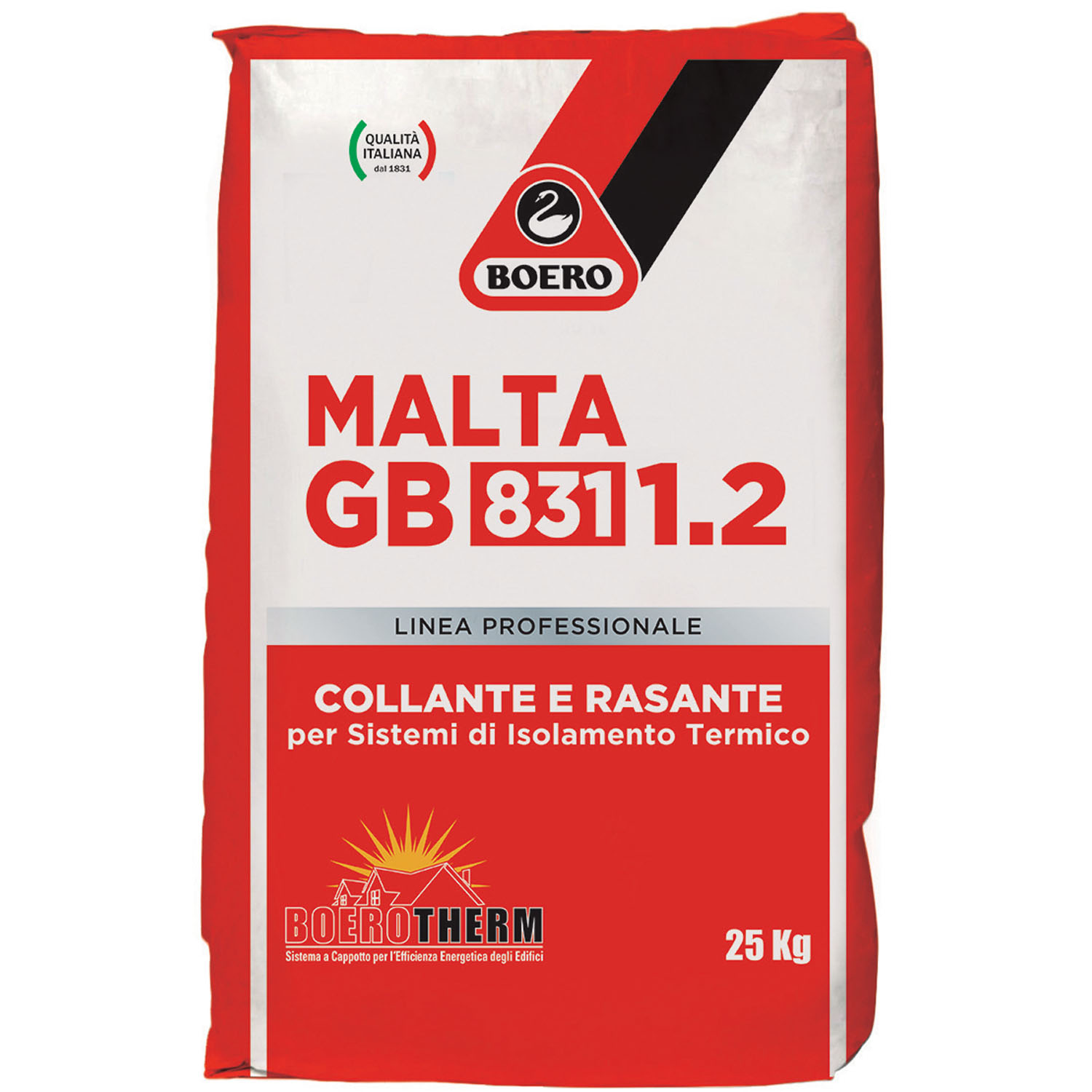 Collante per incollaggio e rasatura di pannelli in EPS sughero e lana ...